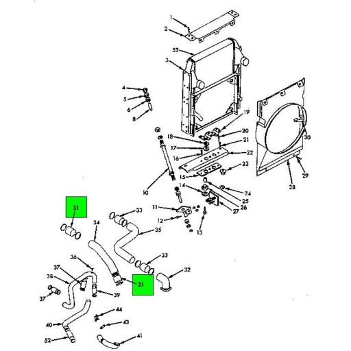 2005763C91 Navistar International | Heat Exchanger Clamp | Source One ...