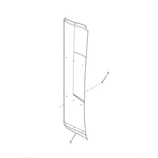 4131125C91 Navistar International | DEFLECTRDEFLECTORAIR CAB SID ...