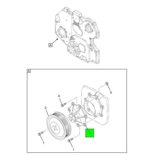 1830606C93 Navistar International | Water Pump Assembly | Source One ...