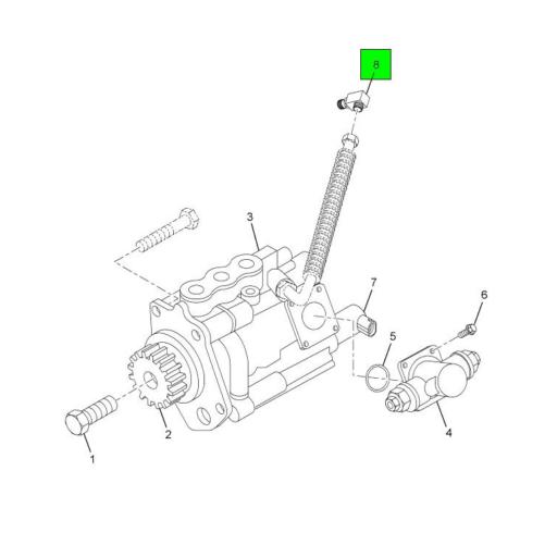 1842653C92 Navistar International | 90-Degree Elbow Assembly Adapter ...