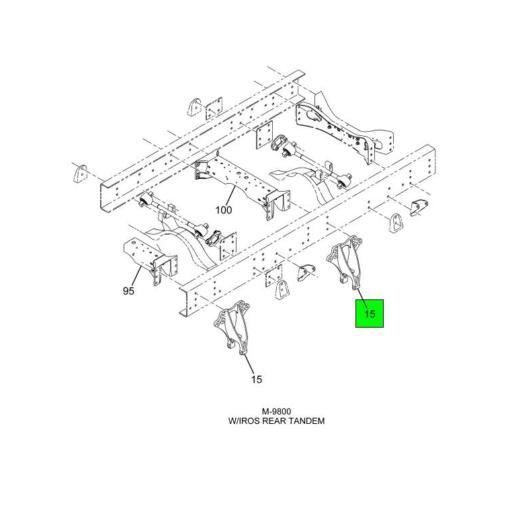 3544131C2 Navistar International | Bracket Spring 925 in Ride Height ...