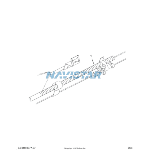 2028986C1 Navistar International | Tee Fitting Quick-Connect 3/8 in x 1 ...