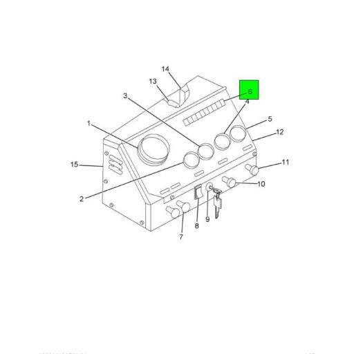 1685554C1 Navistar International | REFLECTOR LIGHT DASH INDICATO ...