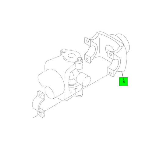 2607603C1 Navistar International | Flange Axle End Yoke | Source One ...