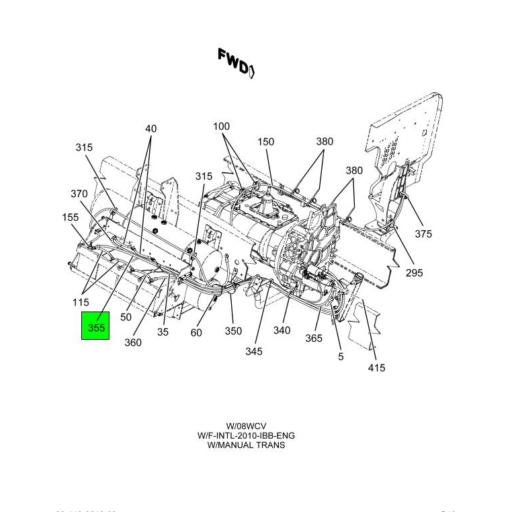 R2X6BR1285 Navistar International | Battery Cable 00 Gauge | Source One ...