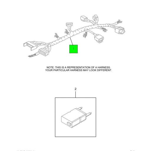 3601024C96 Navistar International | Harness Cab Overlay Autoshift ...