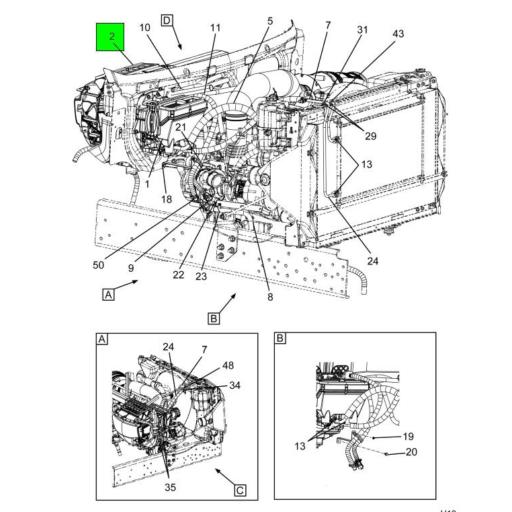 4052479C91 Navistar International | AIR CONDITIONERASSY DAY CAB ...