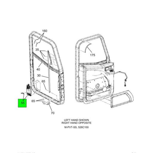 4072905C1 Navistar International | Exterior Door Handle Right-Hand ...