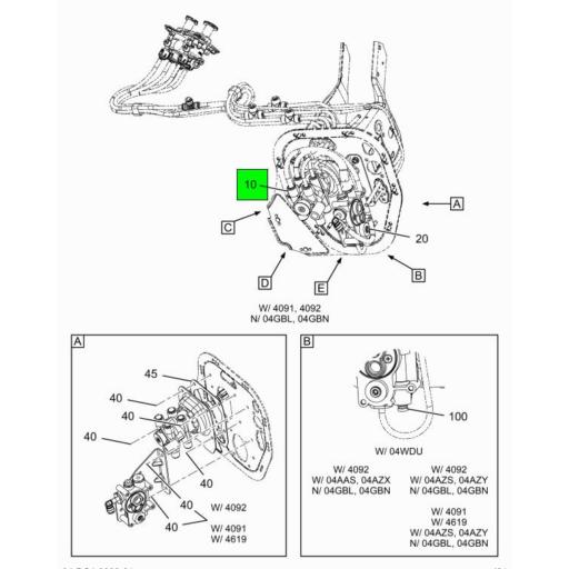 6712577C91 Navistar International | Brake Control Valve Assembly ...