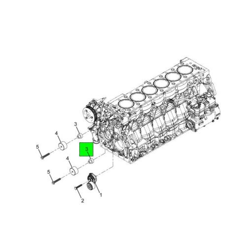 51917010892 Navistar International | BUSHING SPACING | Source One Parts ...