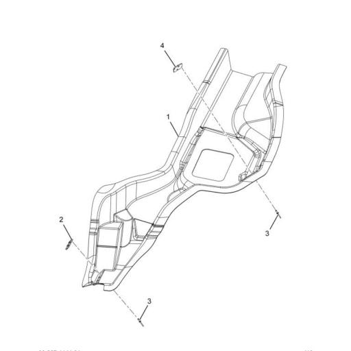 3823590C3 Navistar International | Right-Hand Rear Hood Reinforcement ...