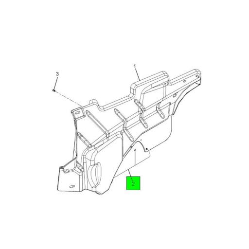 3826533C1 Navistar International | Panel Splash Flap | Source One Parts ...