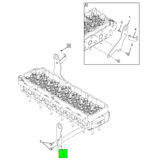 1831953C2 Navistar International | Rear Engine Lifting Eye I-326 ...