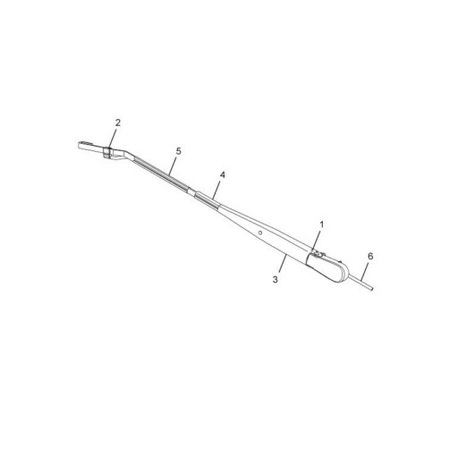 3609022C2 Navistar International | Wiper Arm Driver Side Right-Hand ...