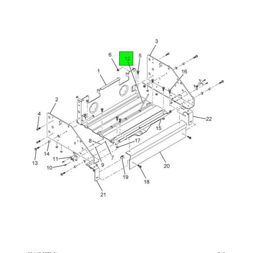 3615111C3 Navistar International | Flat Center Stack Trim Panel with ...