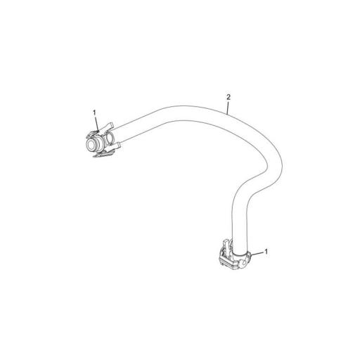 3980905C91 Navistar International | Formed Fuel Line Tube Assembly from ...