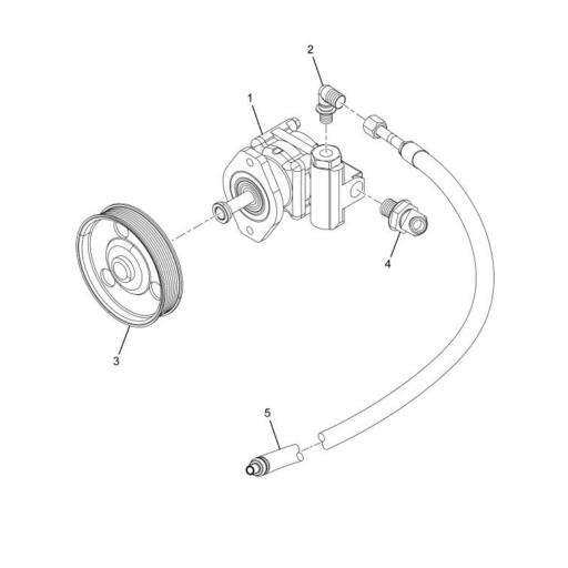 1882111C92 Navistar International | Power Steering Pump Assembly ...
