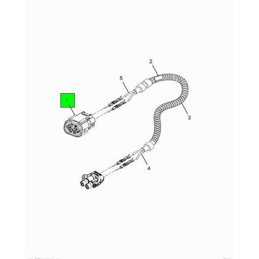 4278142C1 Navistar International | HV280 Key A Connector Body | Source ...