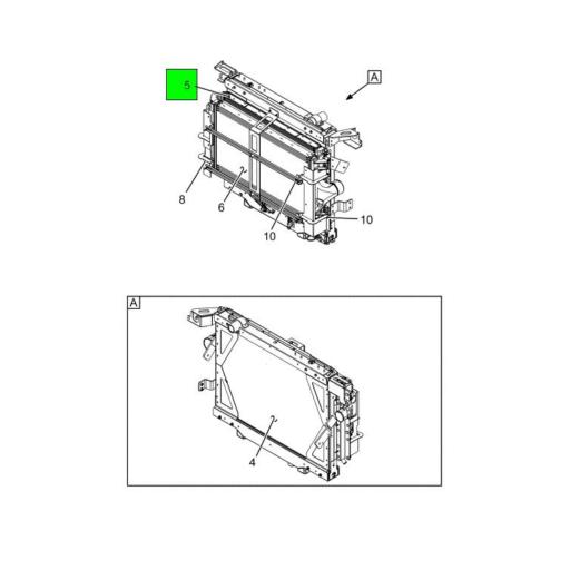 2611079C93 Navistar International | Radiator Assembly 3-Pass | Source ...