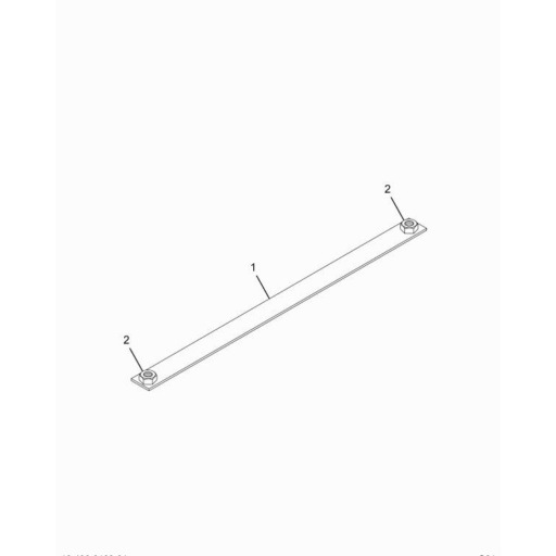 3835696C1 Navistar International | Cab Extender Upper Brace | Source ...