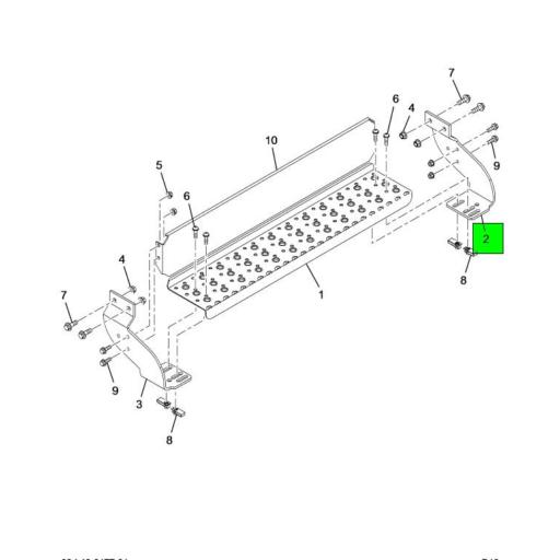 4050029C2 Navistar International | Left-Hand Steel Battery Box Step ...