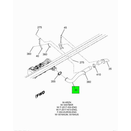 4086460C1 Navistar International | Tail Pipe Intermediate | Source One ...