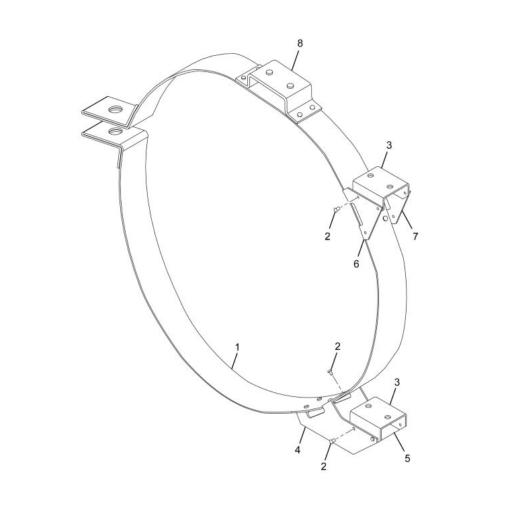 1517745C2 Navistar International | Fuel Tank Mounting Strap | Source ...