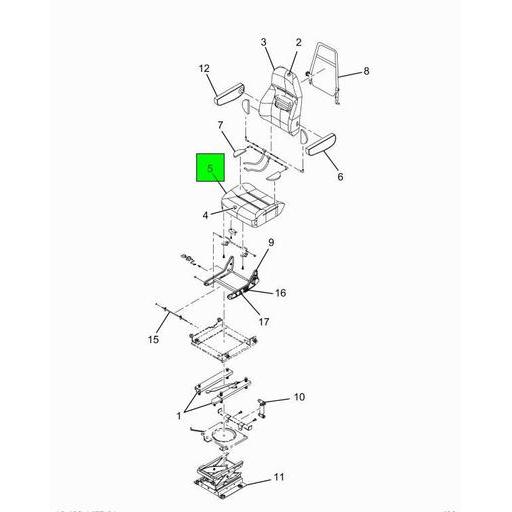 2524160C1 Navistar International | Mordura Dark Neutral Upholstered ...