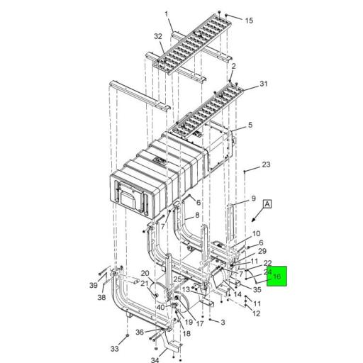 1671718C91 Navistar International | Drain Valve with Cable 16 in ...