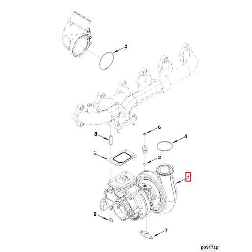 3778099 Cummins | Turbocharger | Source One Parts Center