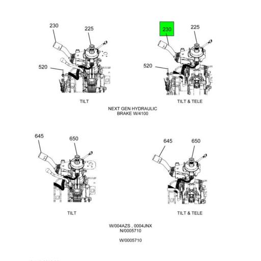 4057712C3 Navistar International | Turn Signal Switch with Hazard ...