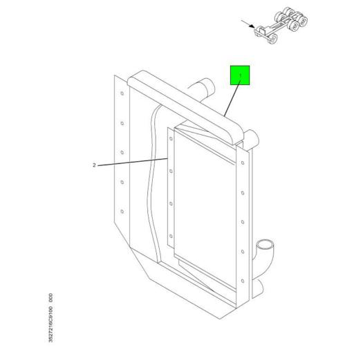 2503571C1 Navistar International | Radiator Assembly | Source One Parts ...