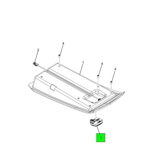 3599184C92 Navistar International | Roof Accent Light | Source One ...