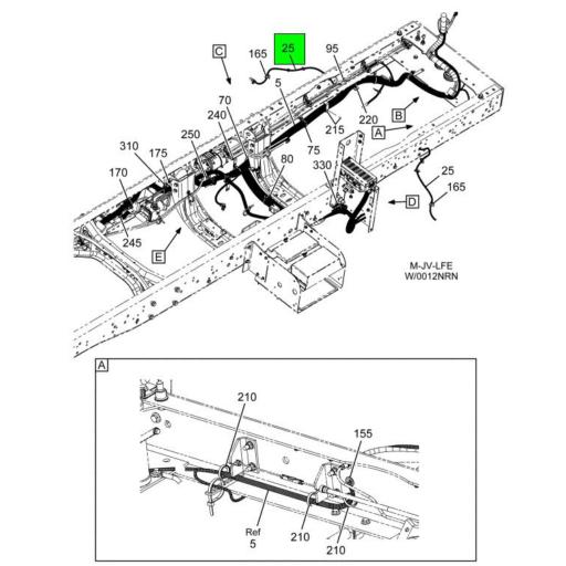 3586846C3 Navistar International | Front Wheel Speed Sensor | Source ...