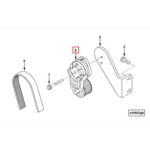 3936210 Cummins | Belt Tensioner | Source One Parts Center