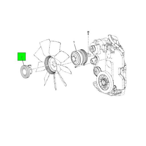 2587245C91 Navistar International | Fan Drive Pulley Hub | Source One ...