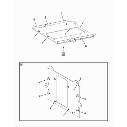 4251098C4 Navistar International | Support Weldment Plate | Source One ...