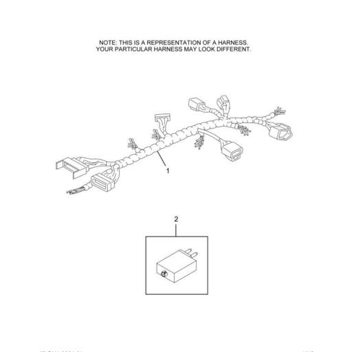 3726906F94 Navistar International | Harness Wall-Mount 80 kBTU With ...