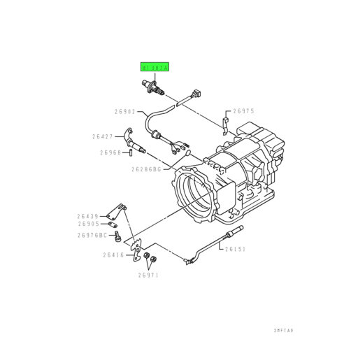 ME603449 Mitsubishi FUSO | Speedometer Driven Gear Sleeve Assembly ...
