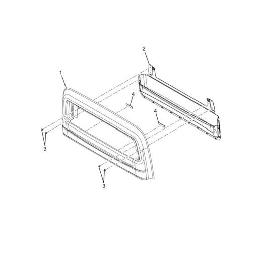 6130665C1 Navistar International | Wardrobe Cabinet Upper Panel ...