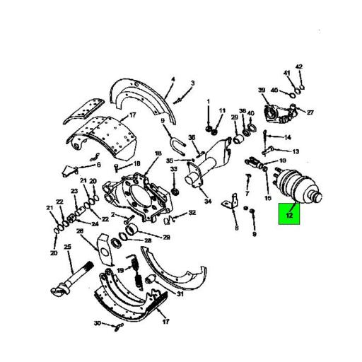 ZAJ3431051 Navistar International | Brake Chamber Combination TR3030T ...