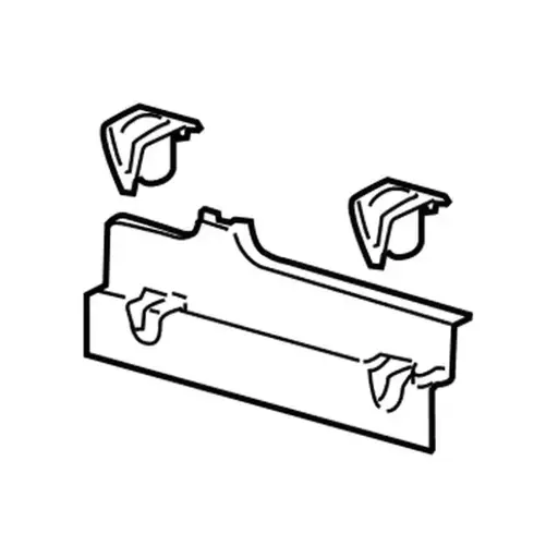 CK4Z61311A59AB Ford | D Pillar Trim Quarter Panel Molding - Bus M2 Left ...