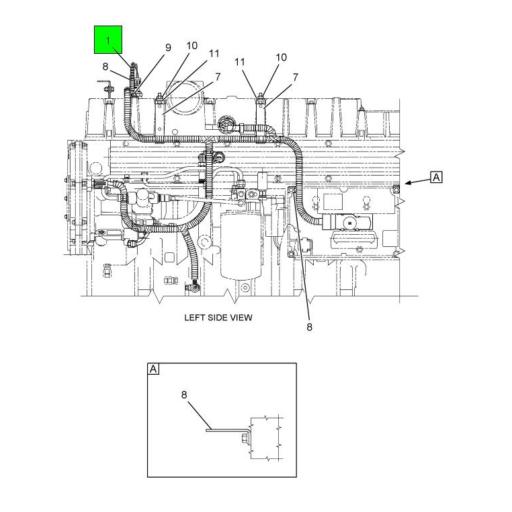 1833443C95 Navistar International | Electrical Harness for I6 HEUI ...