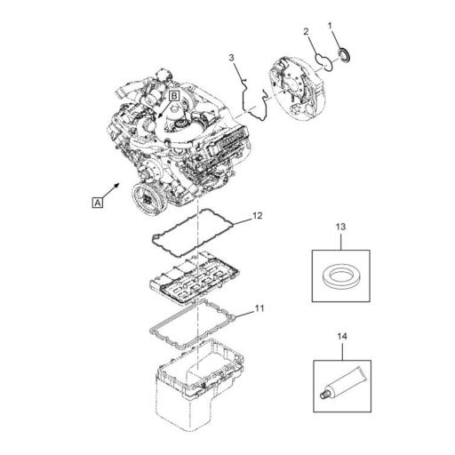 1885275C93 Navistar International | Crankcase Kit - Lower Crankcase ...
