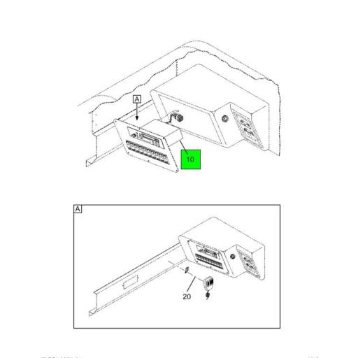 4098844C91 Navistar International | RADIO ASSEMBLY AM/FM/CD/PA/USB W ...