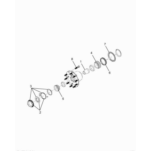 CNM10082207 Navistar International | Pre-Set Aftermarket Premium Front ...