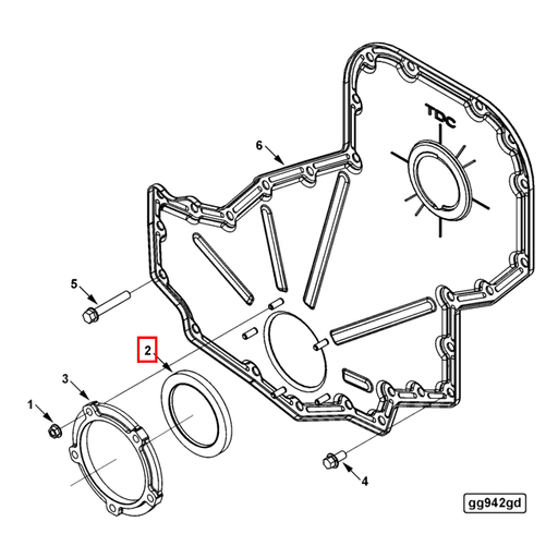 3921927 Cummins | Oil Seal | Source One Parts Center
