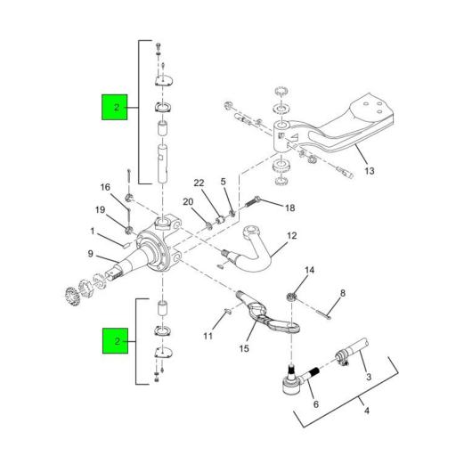 R201315 Navistar International | Kingpin Kit | Source One Parts Center