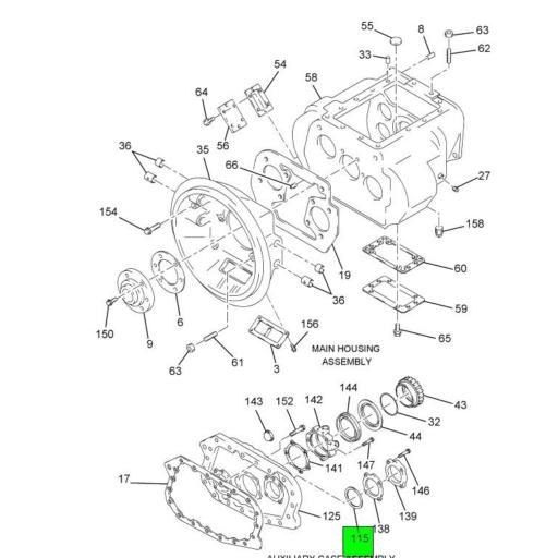1676074C1 Navistar International | Shim Bearing | Source One Parts Center