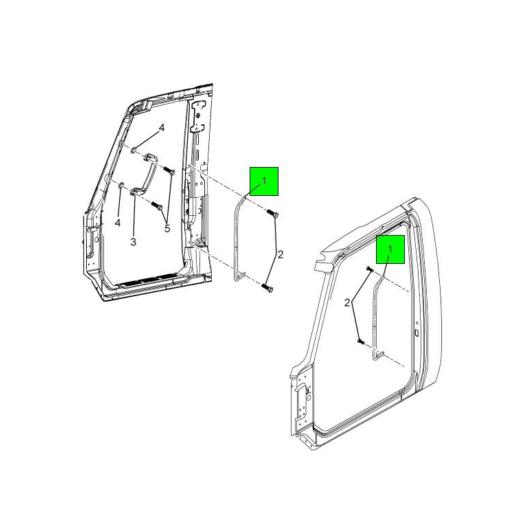3542428C2 Navistar International | Grab Handle B-Pillar | Source One ...